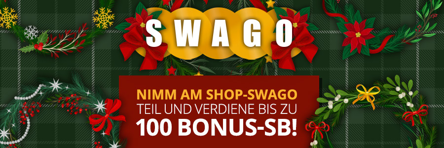Dezember Shopping Swago 2021 - Swagbucks Deutschland